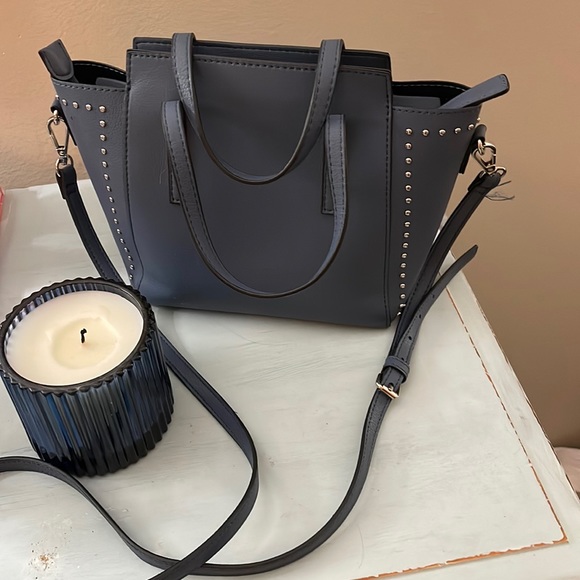 Linea Pelle | Bags | Lnea Pelle Blue Petite Tote | Poshmark